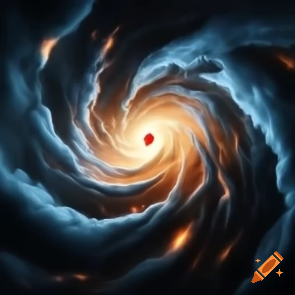 Warpstorm phenomenon feeding web-like structures on Craiyon