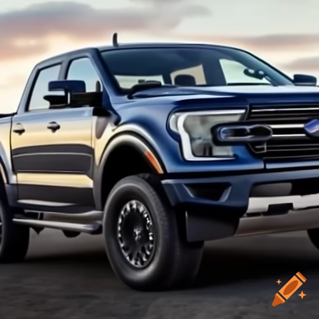 Poster advertising ford ranger car service with tools and branding on ...