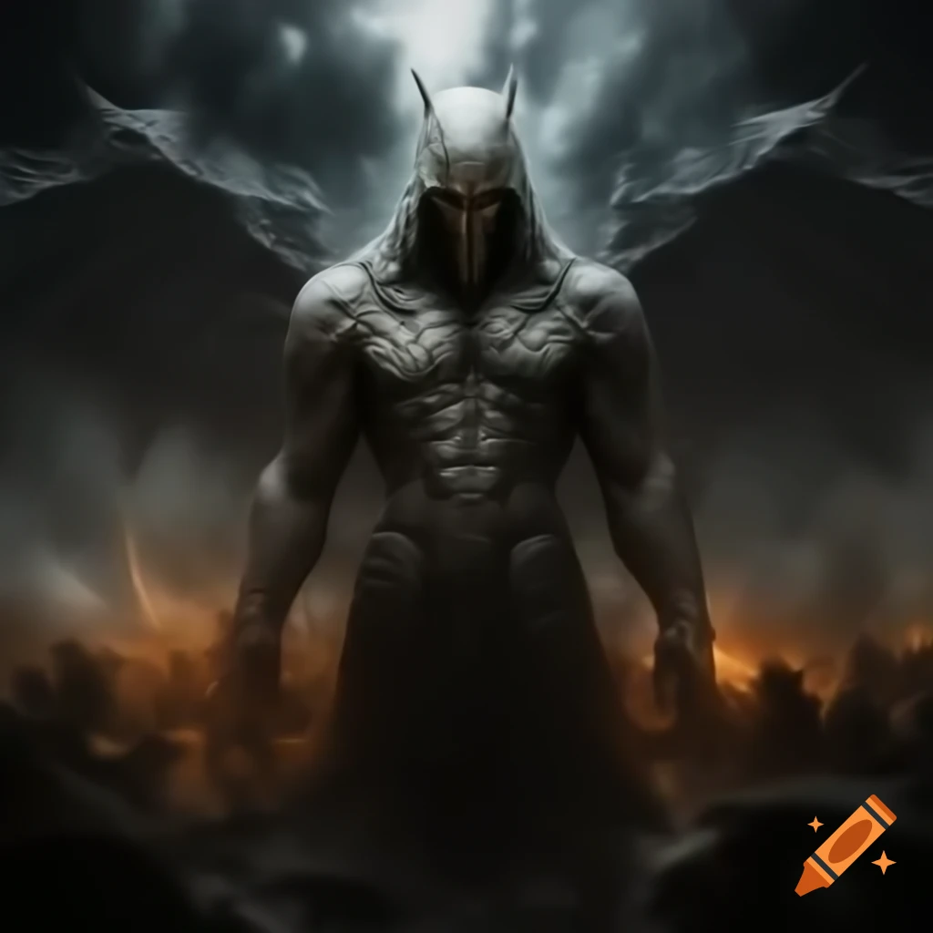 Falling into dark abyss surrounded by formless angry demons on Craiyon