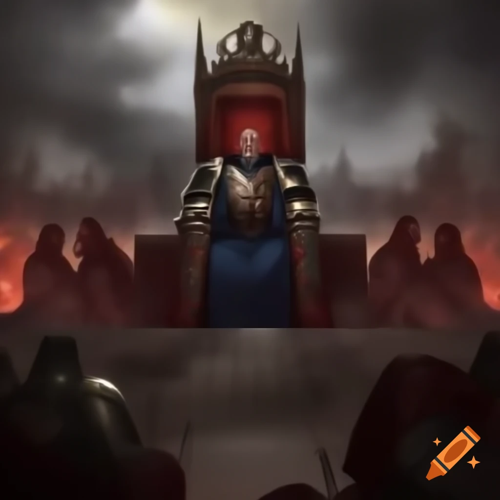 Banner design for Discord featuring battlefield and throne with ...