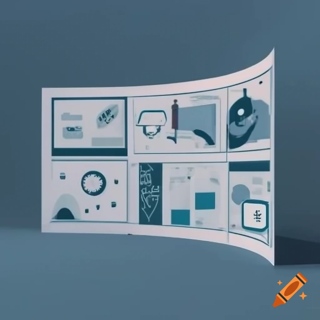 Minimalist LinkedIn banner with themes of AI and finance on Craiyon