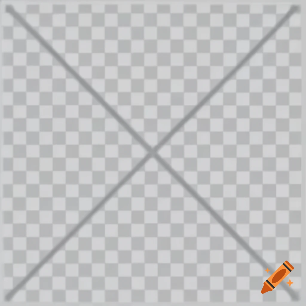 Square divided into diagonal quadrants with dotted gray lines on Craiyon