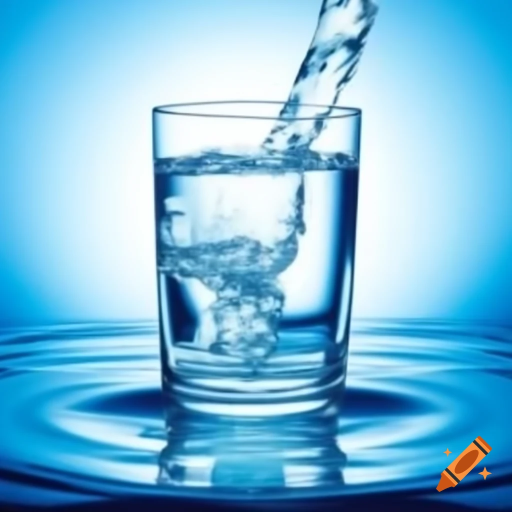 Fresh tap water on Craiyon