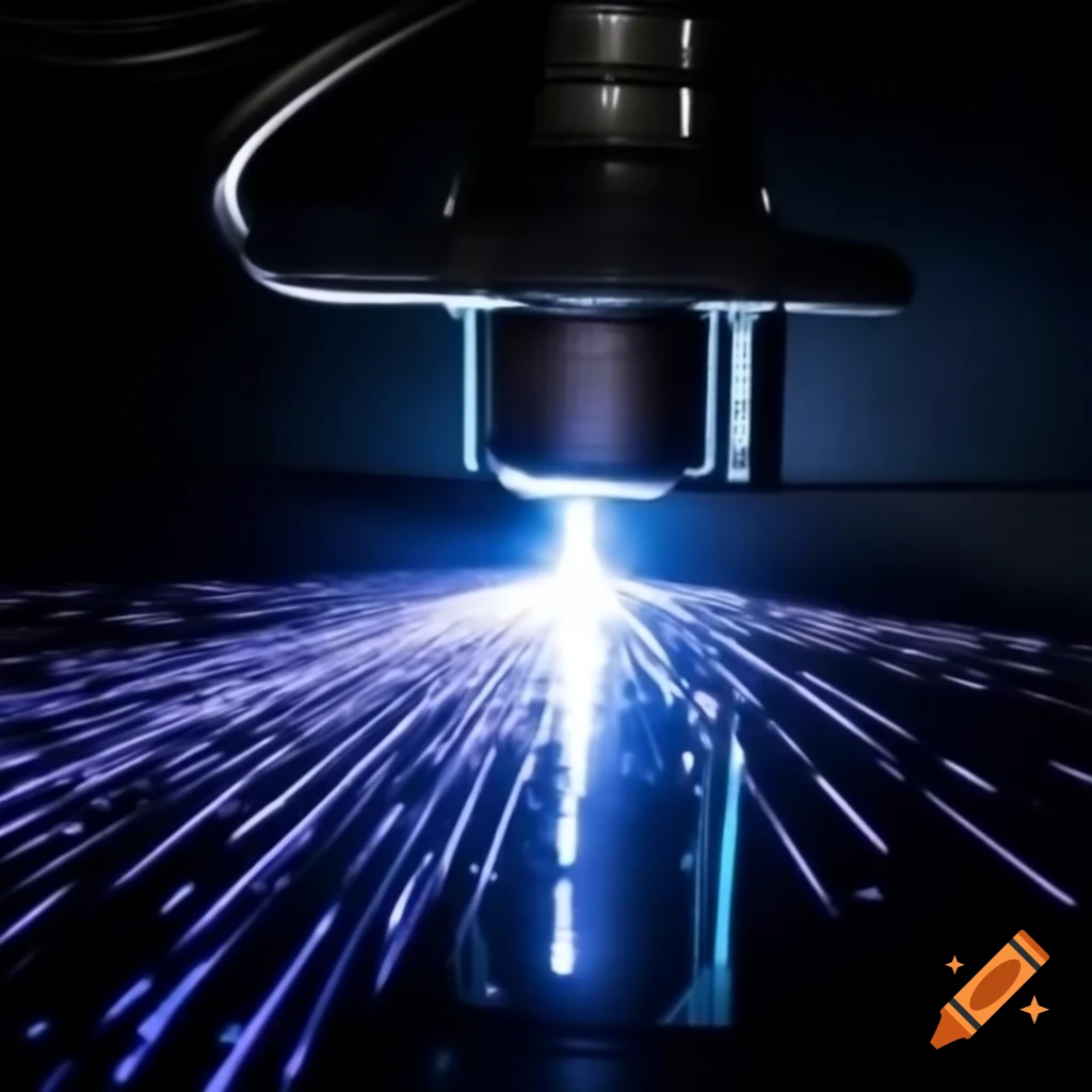 Laser cladding manufacturing process with targeted laser stream and ...