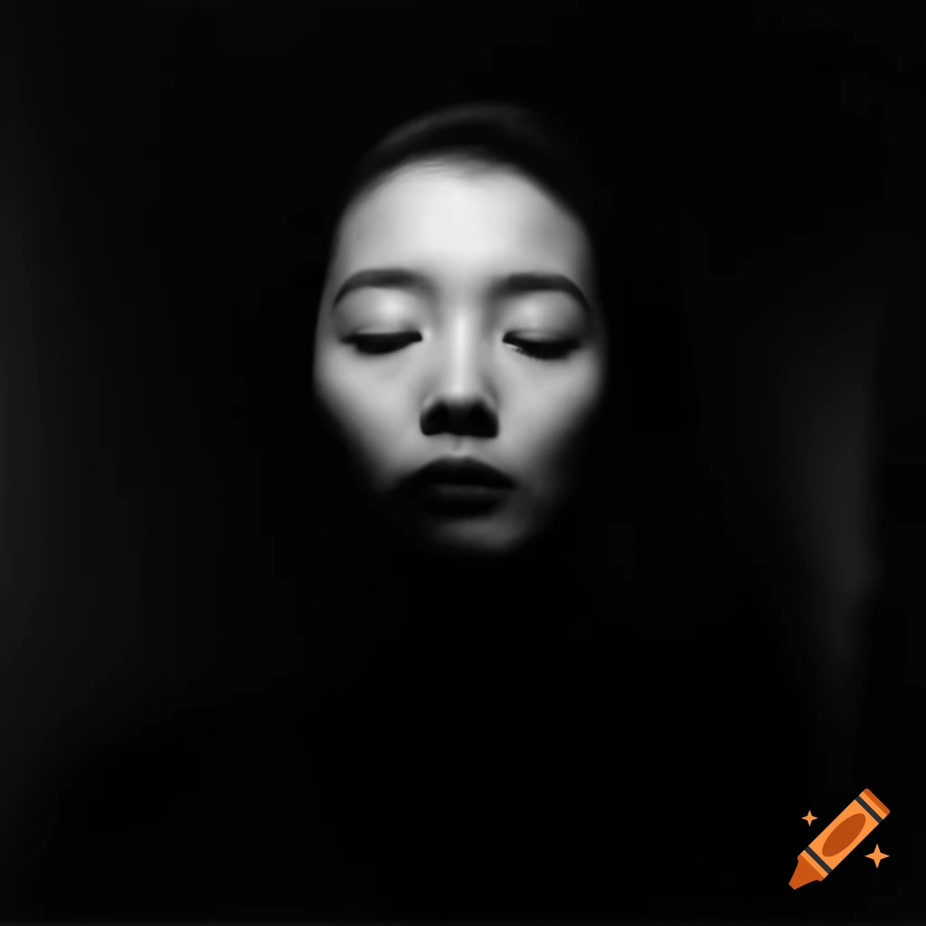 Person turning head to the left, cinematic motion effect on Craiyon