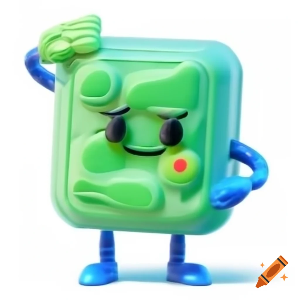 Cartoon mascot mint box with arms and legs smiling, labeled 'filtamints ...