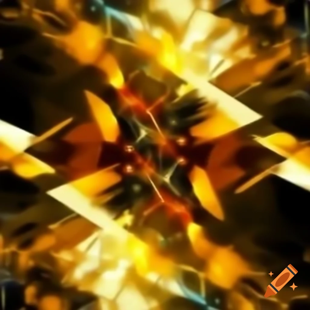 Abstract artwork representing electricity, speed, and agility with ...