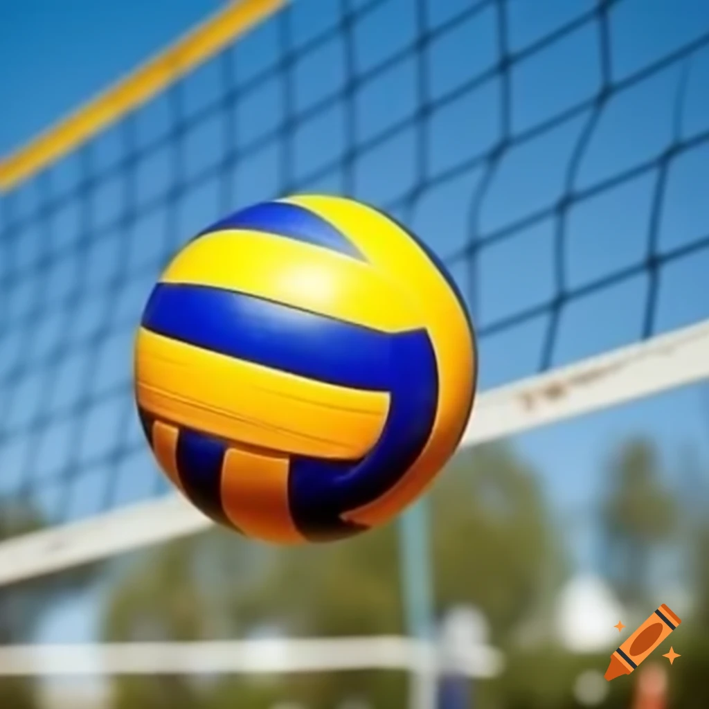 Volleyball images created on Craiyon