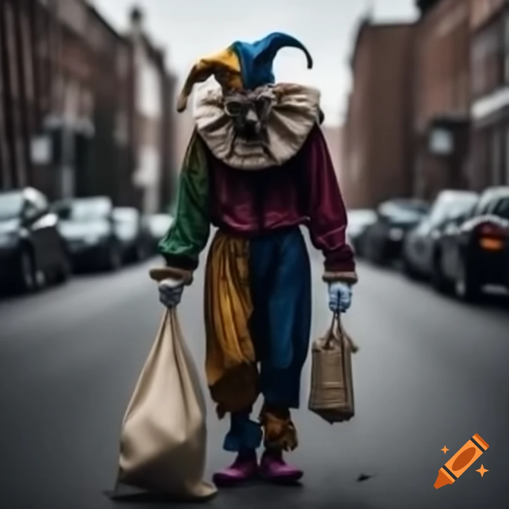 Street images created on Craiyon