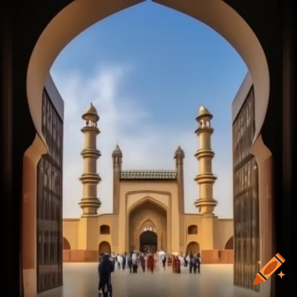 Jamia Millia Islamia gate 7, 8, and Centenary Gate presented in one ...