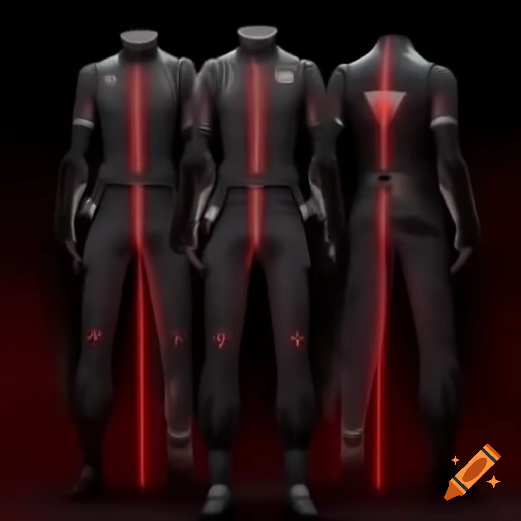 Tactical vampire jumpsuit with gothic accents and tech features on Craiyon