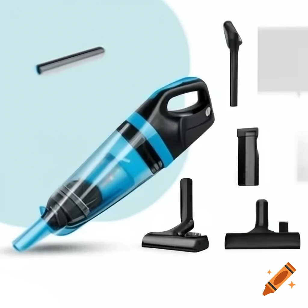 Autonomous handheld vacuum cleaner with ergonomic design and advanced ...