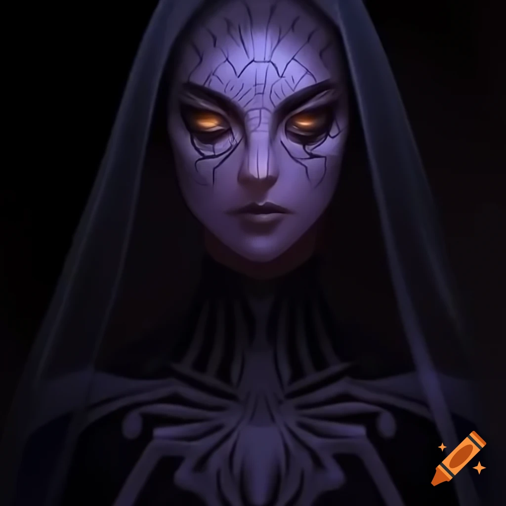 Dungeons and dragons character with spider body and human woman torso ...