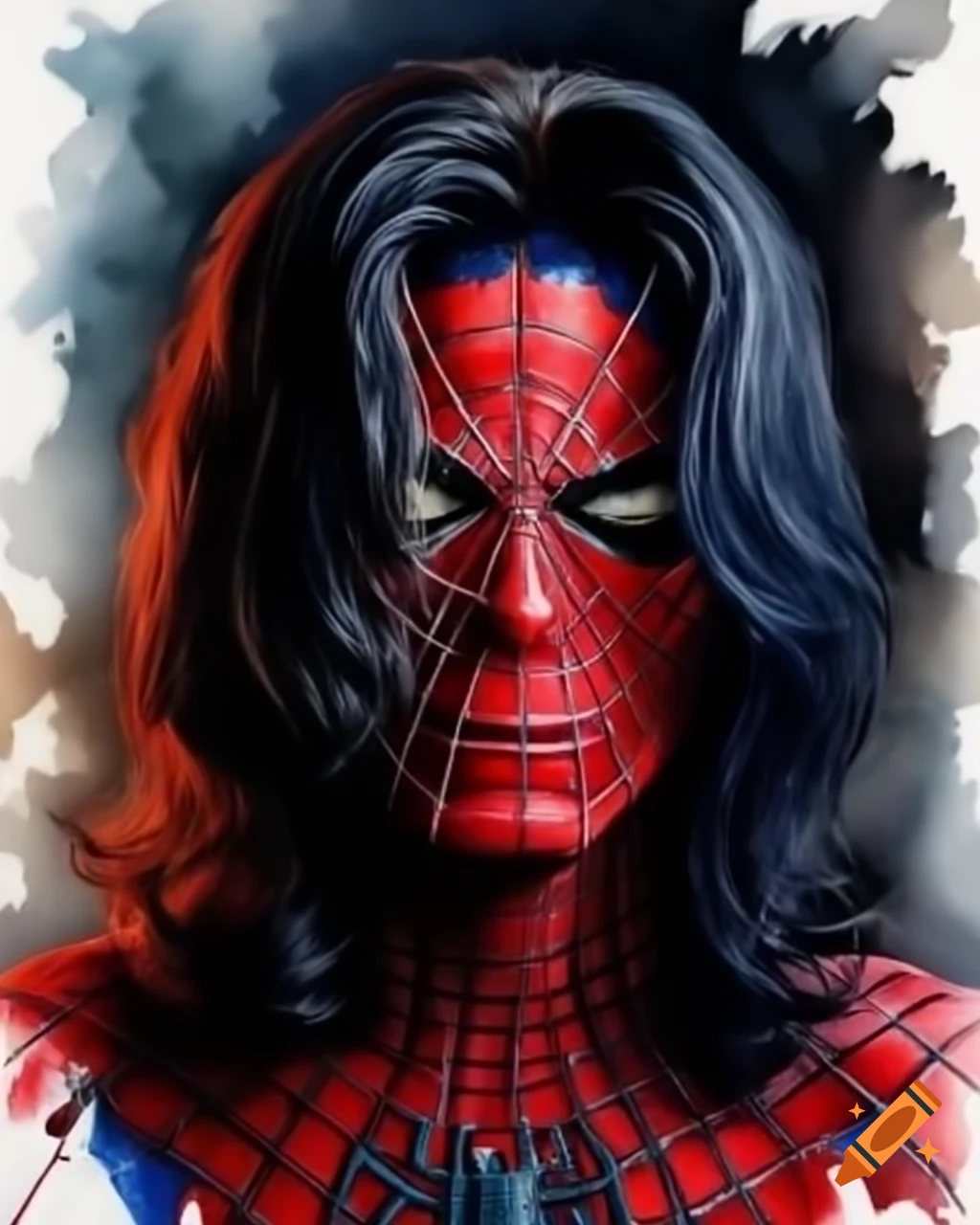 Horror-themed spider monster inspired by Michael Jackson on Craiyon