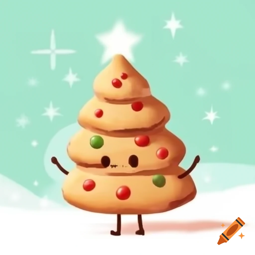 Colorful Christmas cookie profile picture on Craiyon