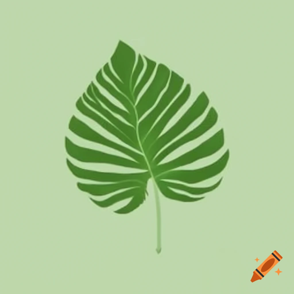 Unique detailed leaf design with vibrant colors on Craiyon