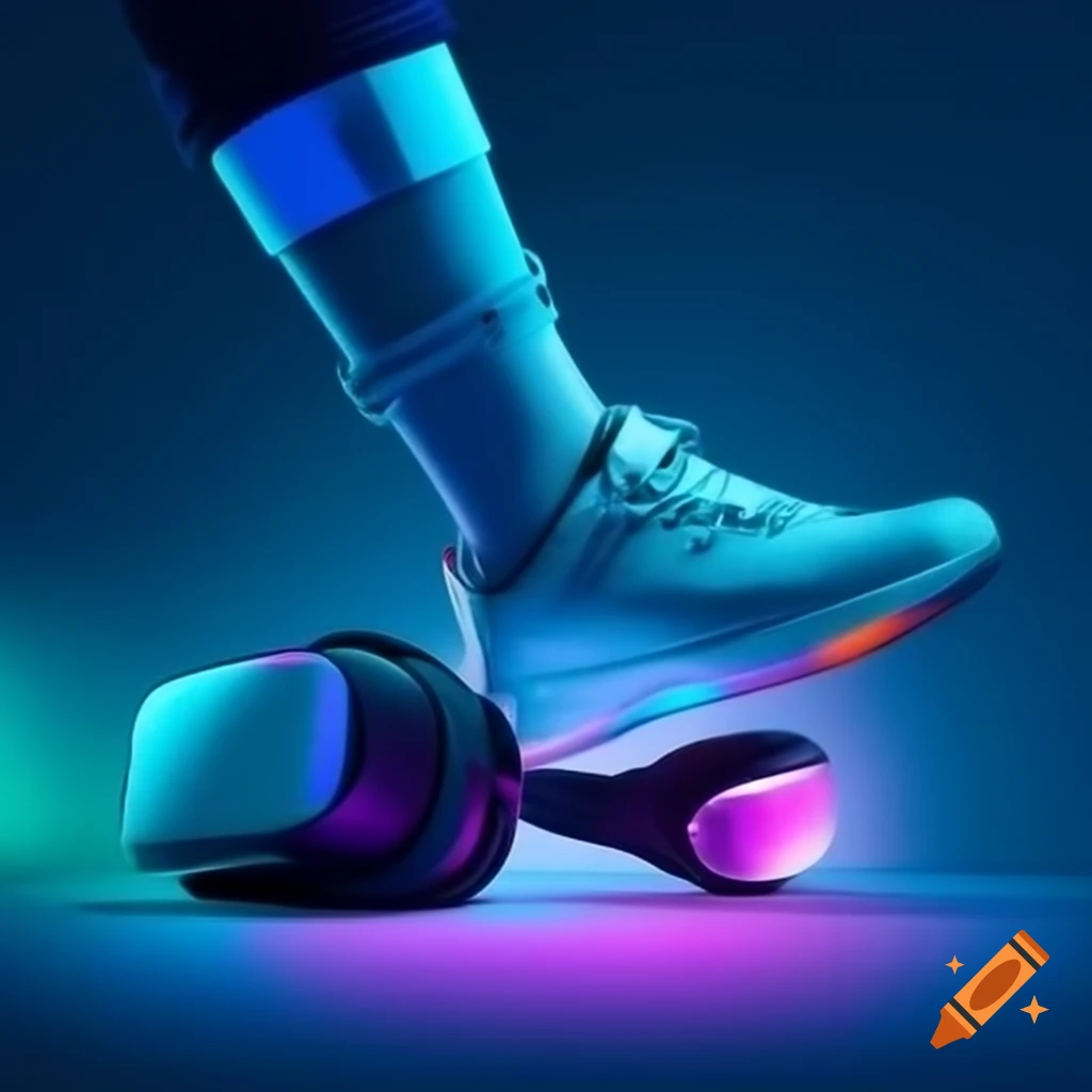 Augmented reality system for fitting virtual footwear with marker ...