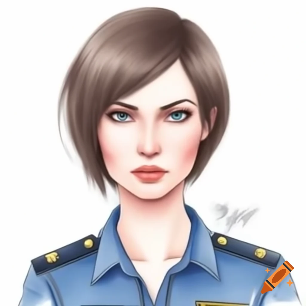 Female Russian patrol police officer inspired by Jill Valentine, video ...