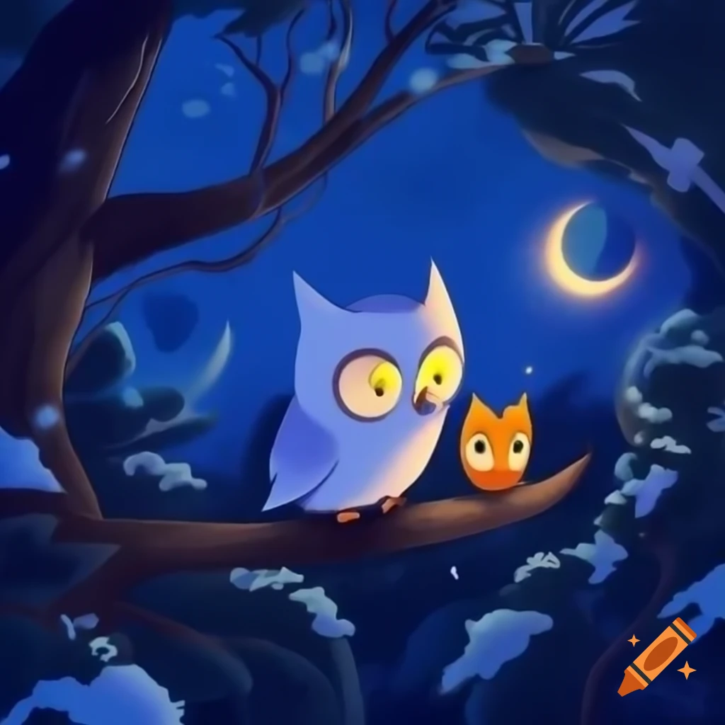 Story of luna the owl overcoming anxiety with help from flick the ...