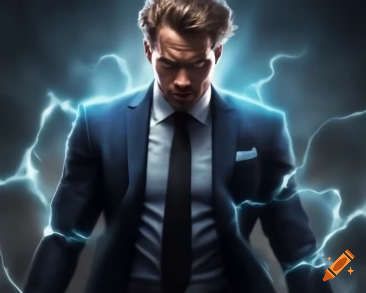 Superhero controlling gravity in a suit designed for gravitational ...