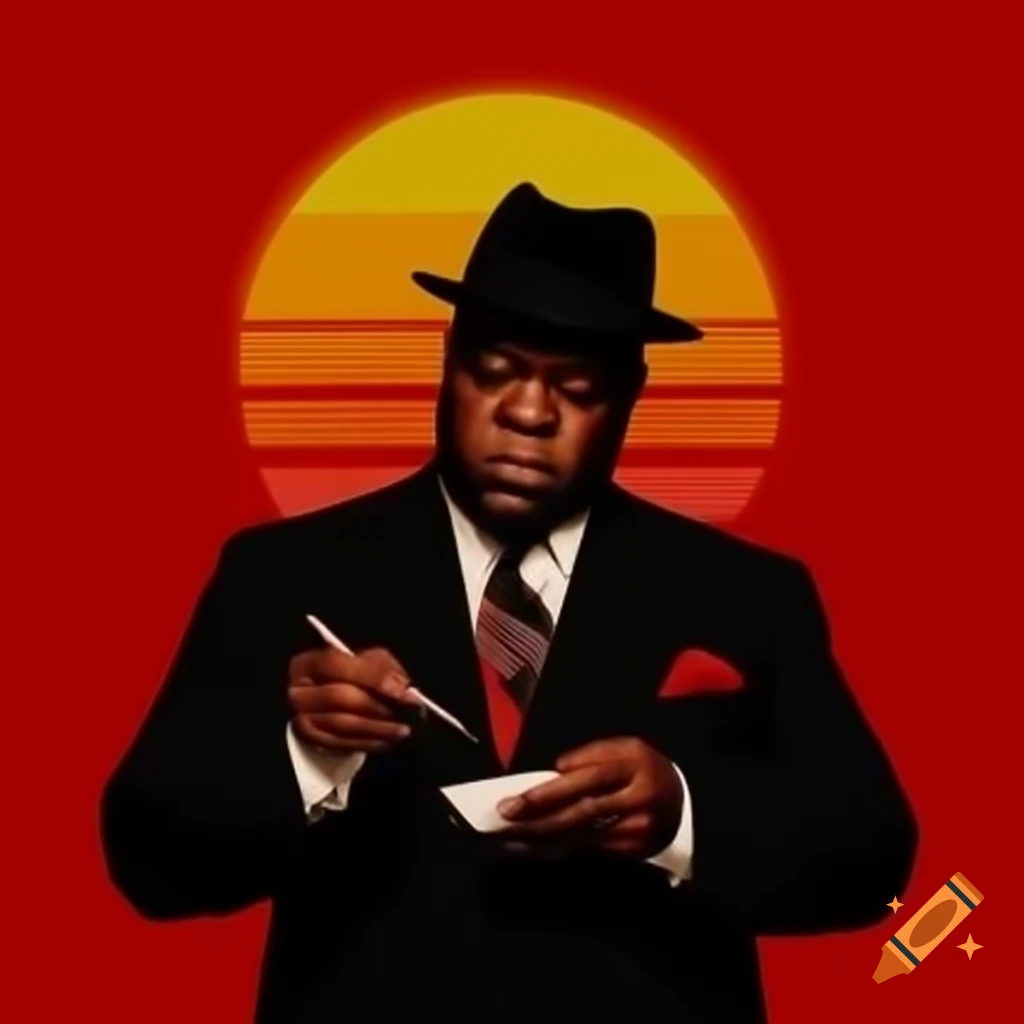 Menu poster for Notorious restaurant featuring red and black theme with ...