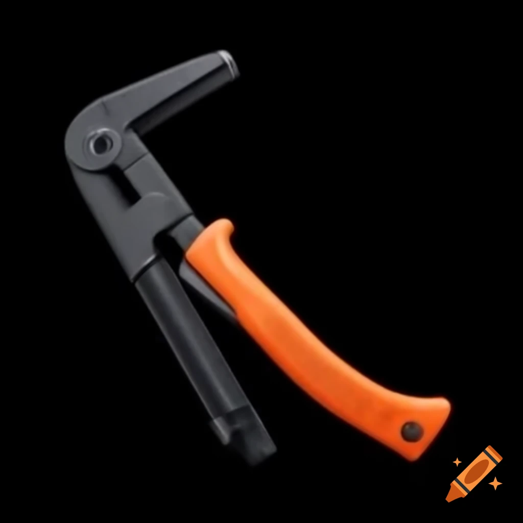 Futuristic hard point hand tool with grip and propulsion thrust ...