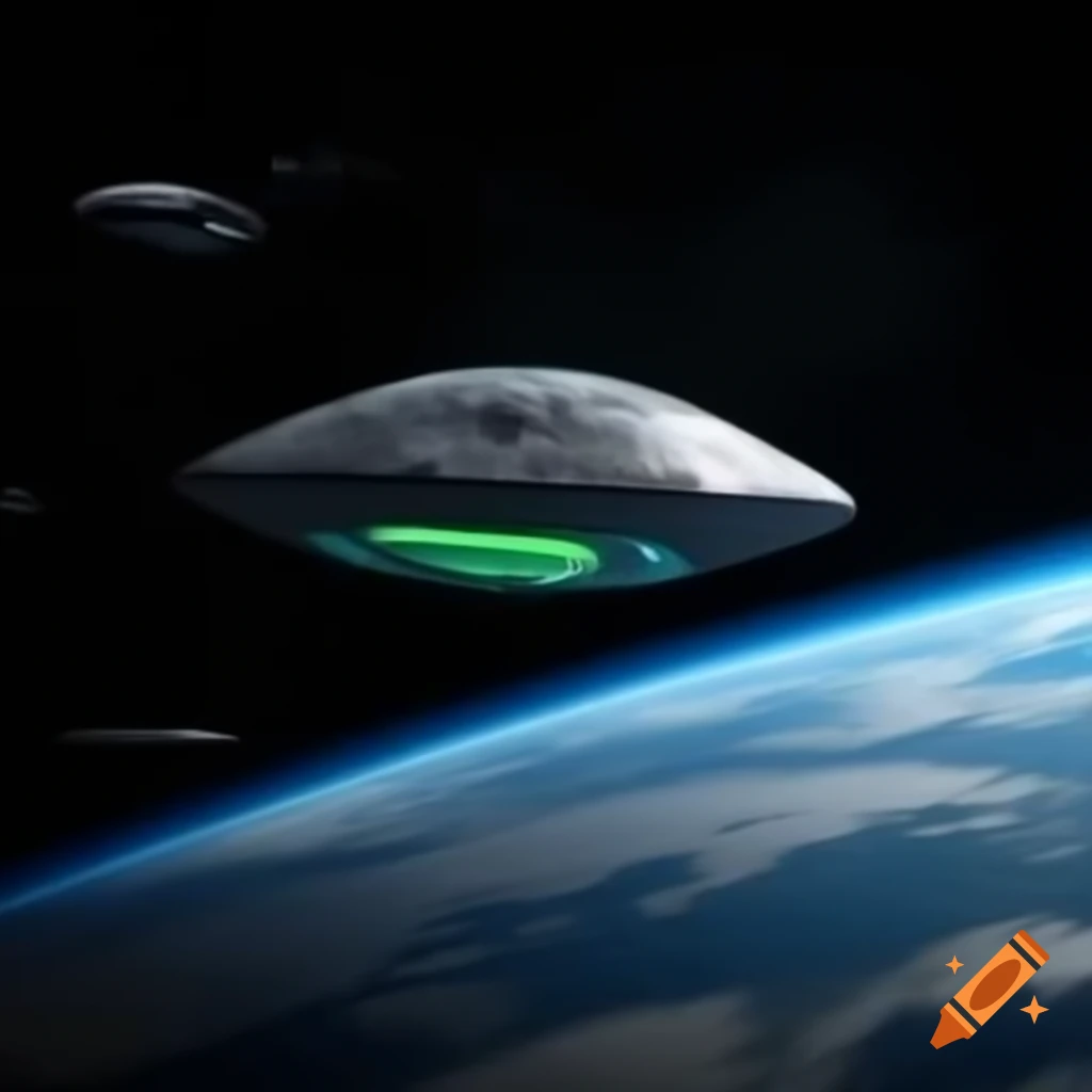 Alien architect zog emerging from spacecraft wreckage on earth on Craiyon