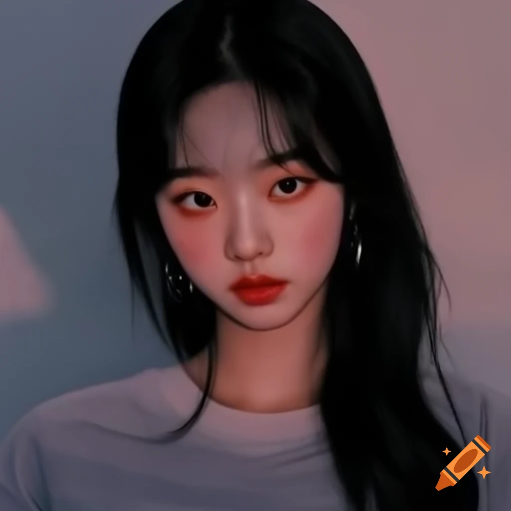 Korean Girl Portrait On Craiyon