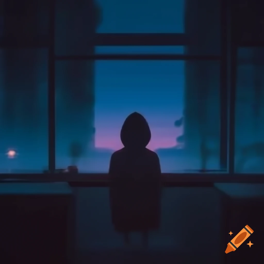 Thumbnail design for LOFI videos on Craiyon