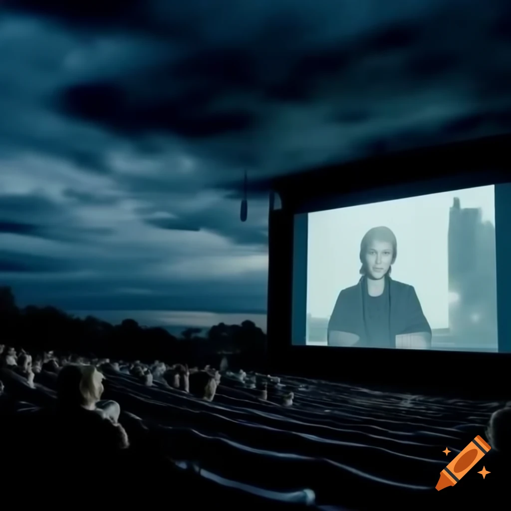 Suspenseful thriller scene under brooding sky featuring Dolores ...