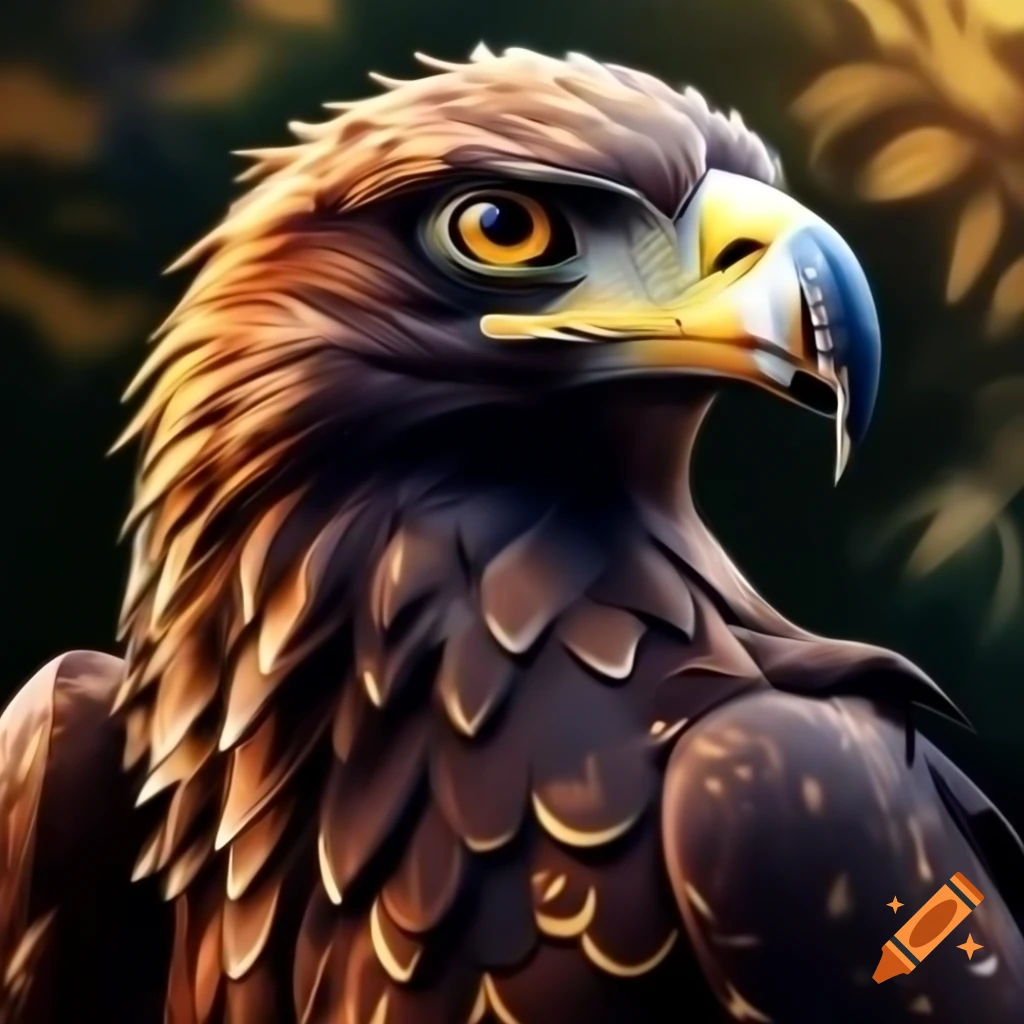 Eagles images created on Craiyon