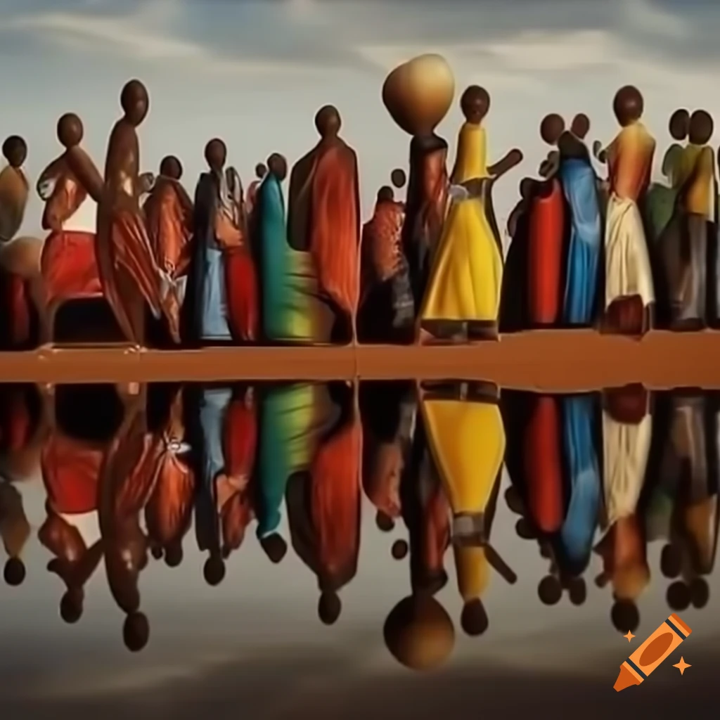 Strength and resilience of humanity in Ethiopia on Craiyon