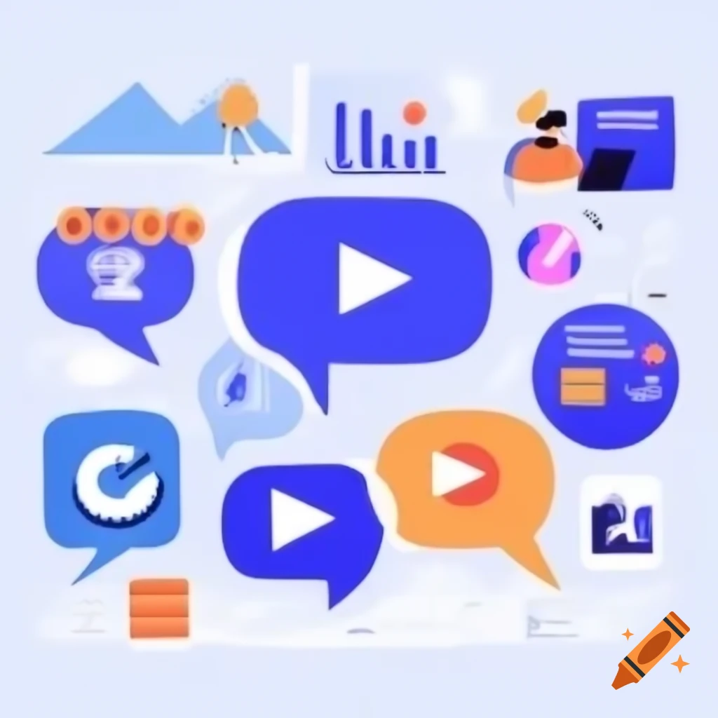 Illustration of youtube monetization methods in 2024 with various ...