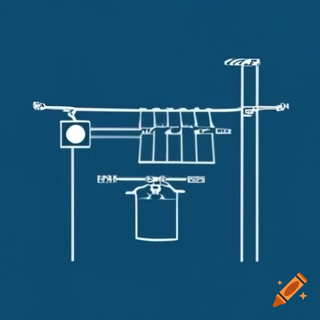 Smart clothesline system sketch with automatic basket and rain sensor ...