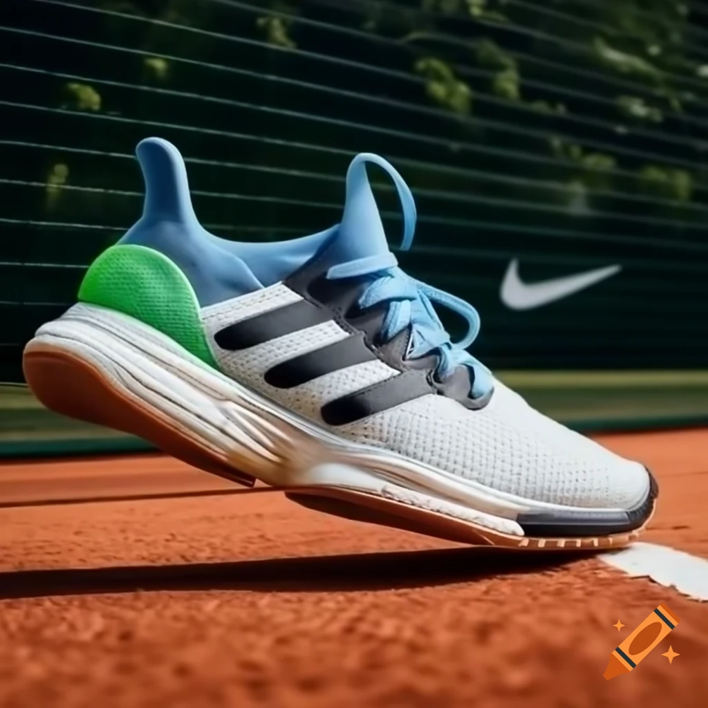 Innovative tennis shoe design featuring responsive foam cushioning on ...