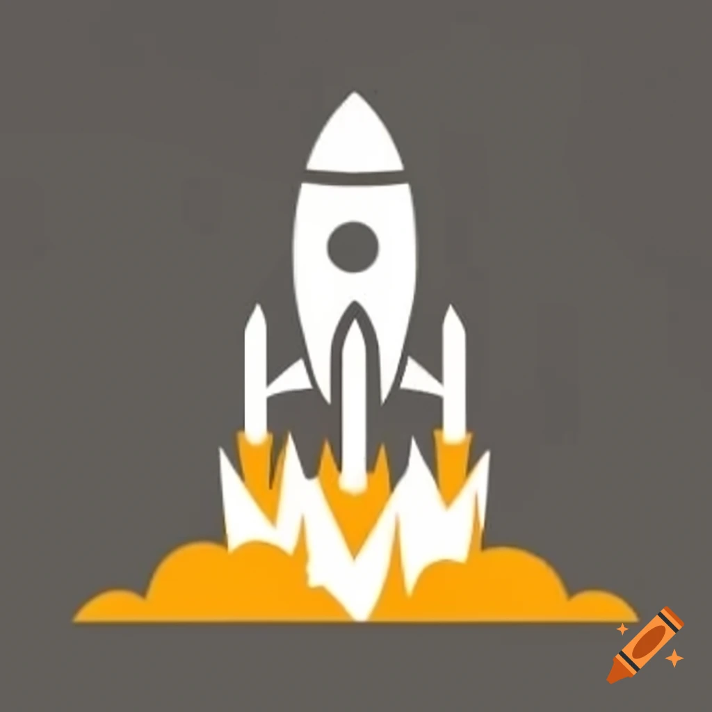 Rocket fuel logo featuring a muscular arm integrated into the rocket ...