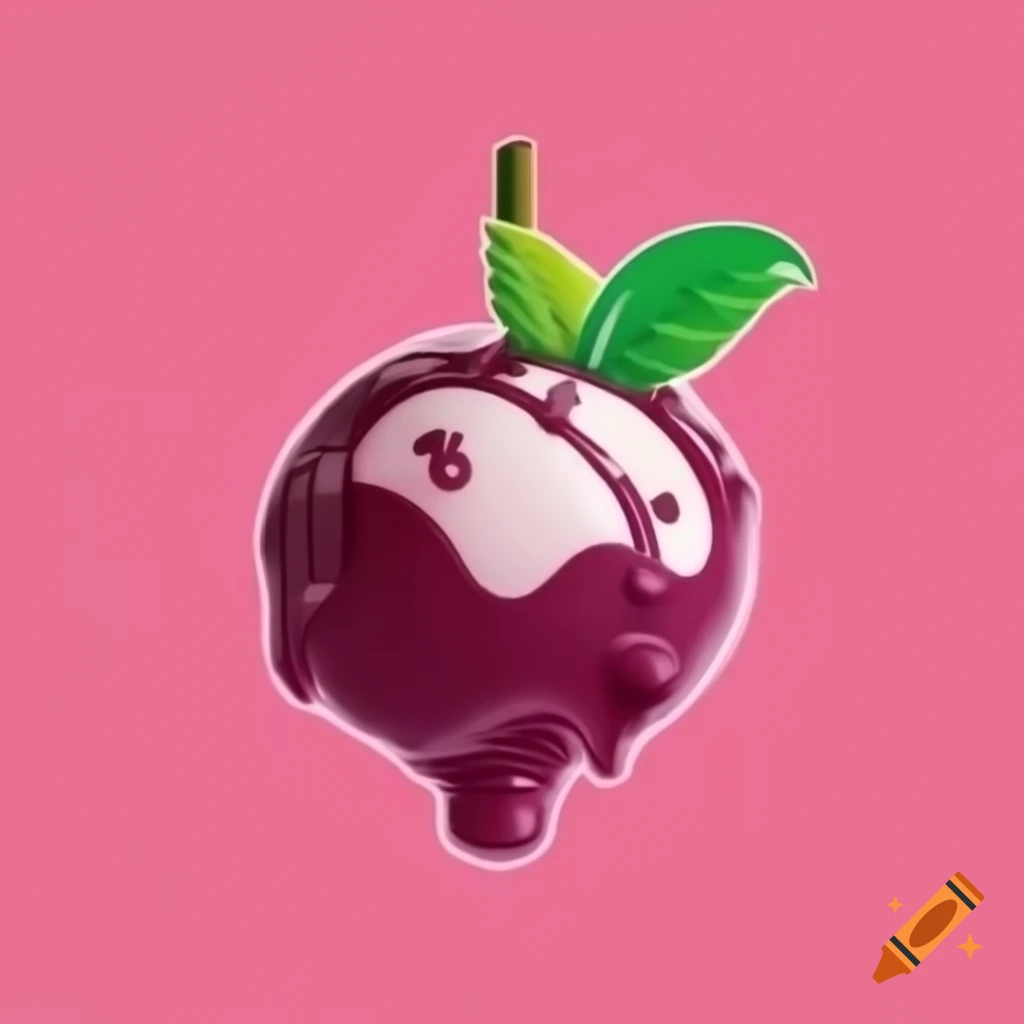 Logo featuring açaí fruit with roots and company name "Açaí Raízes" on ...