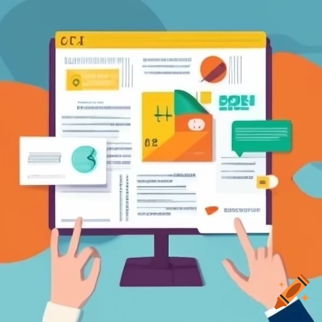 Visual representation of ITSM and ticketing system for presentation on ...