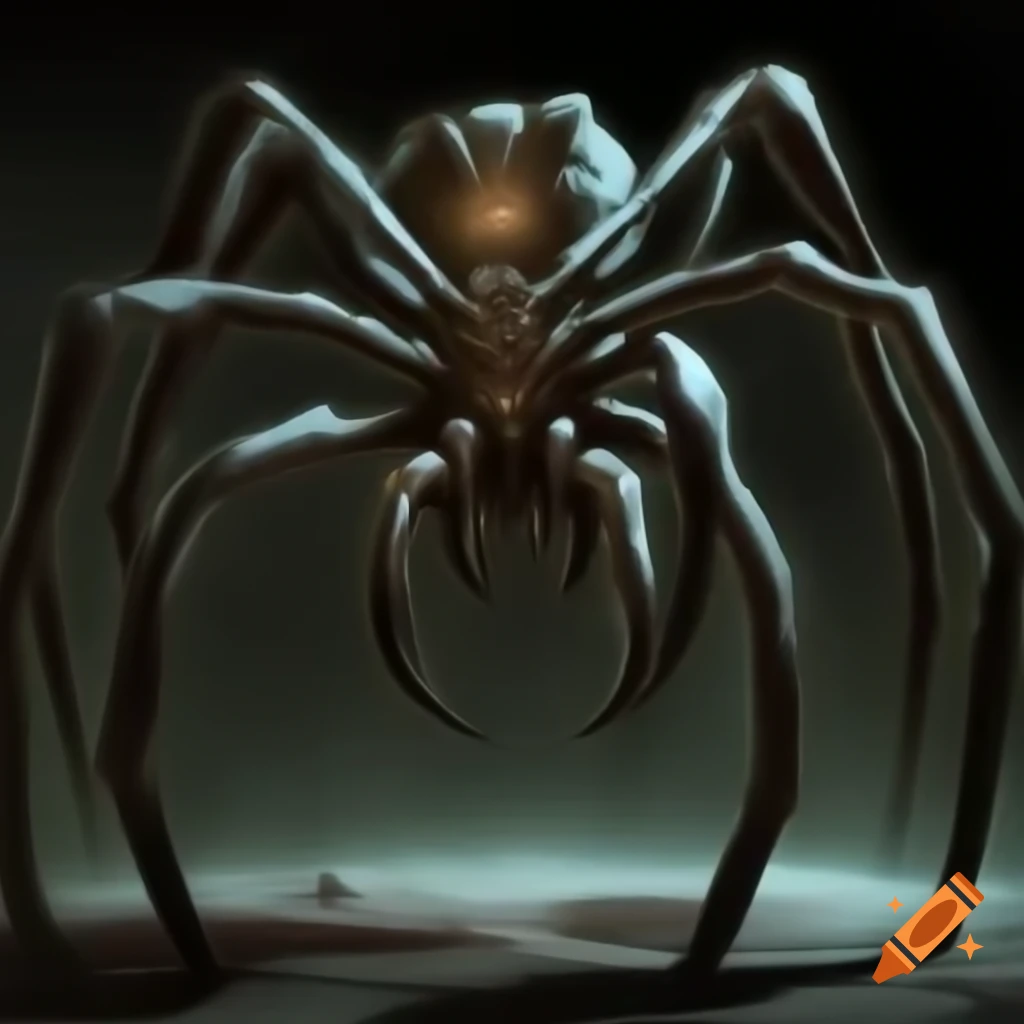 Description of a frightening creature resembling a giant daddy long ...
