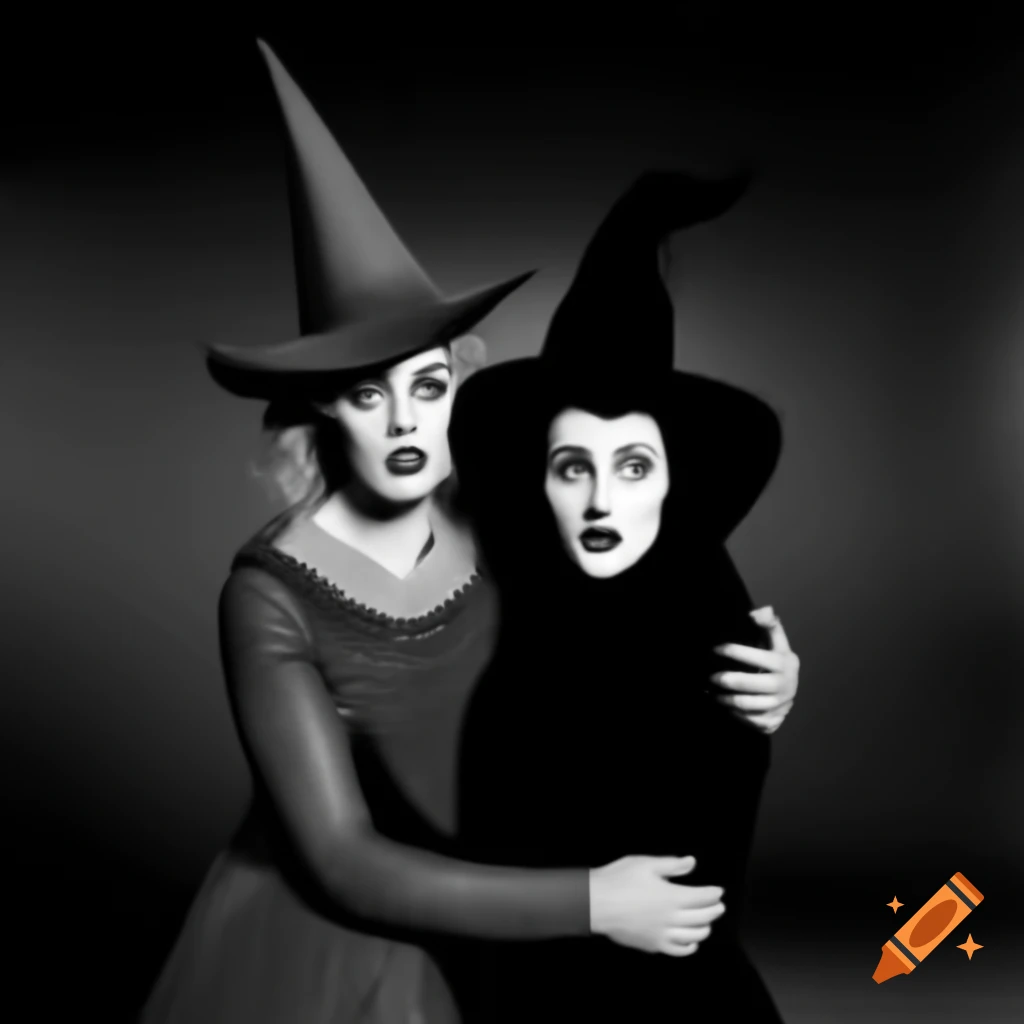 Portrait of wicked witch of the west and her sister inspired by ...