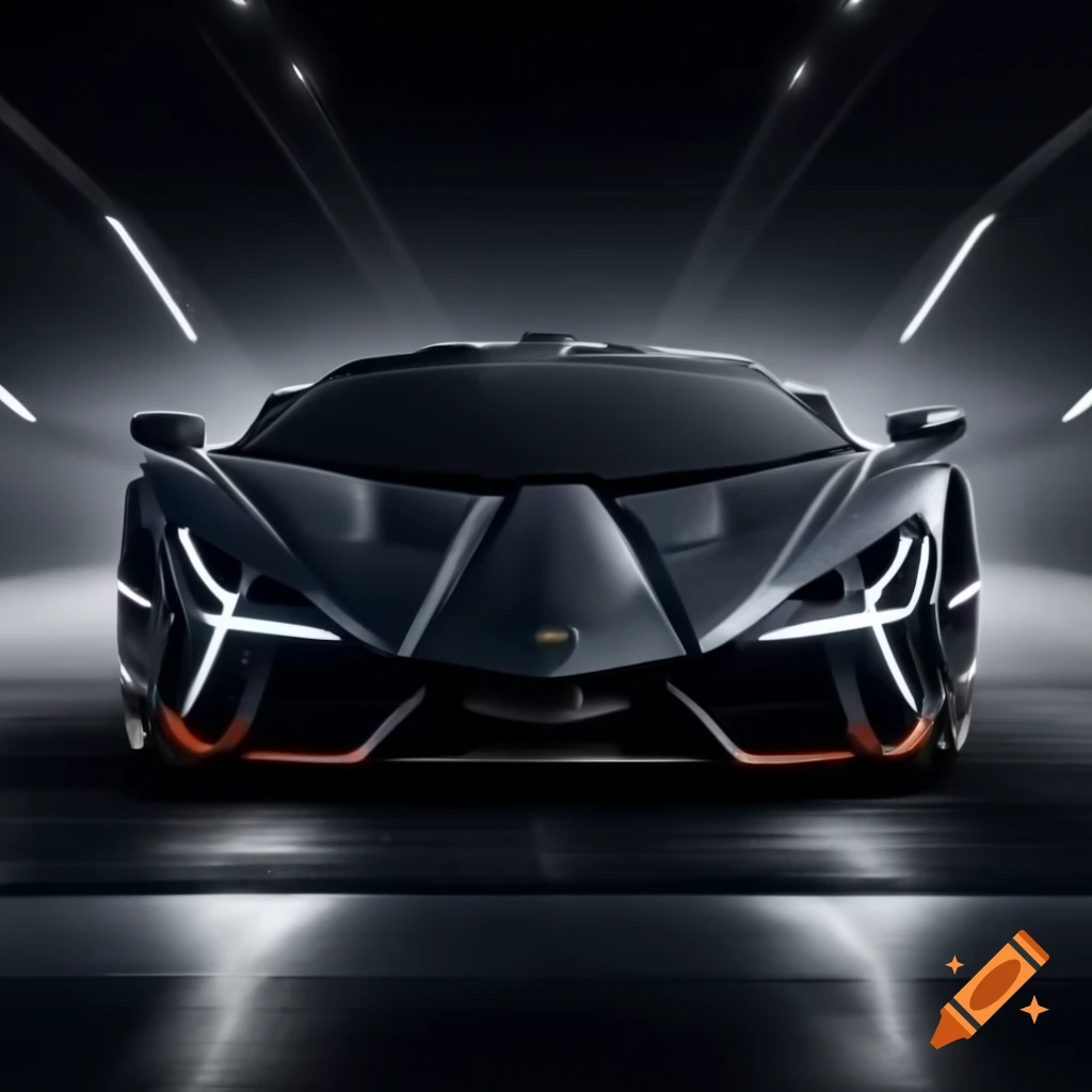 Fusion of Lamborghini and McLaren showcasing sleek automotive design on ...