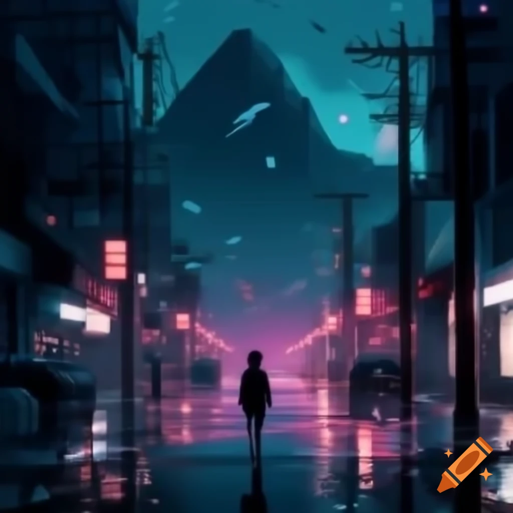 Dreamlike and introspective animated visuals inspired by music vibe on ...