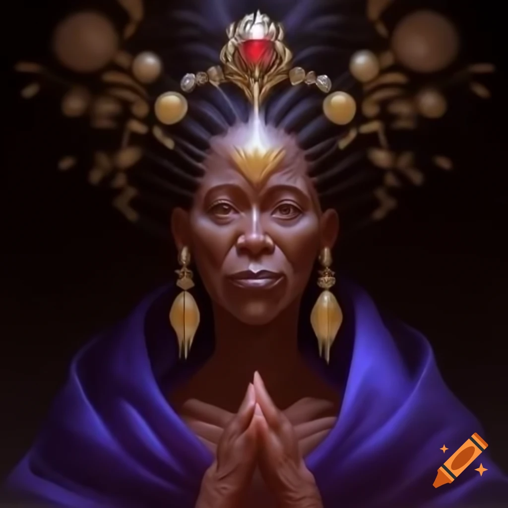Elderly black woman exuding grace and wisdom, showcasing life ...