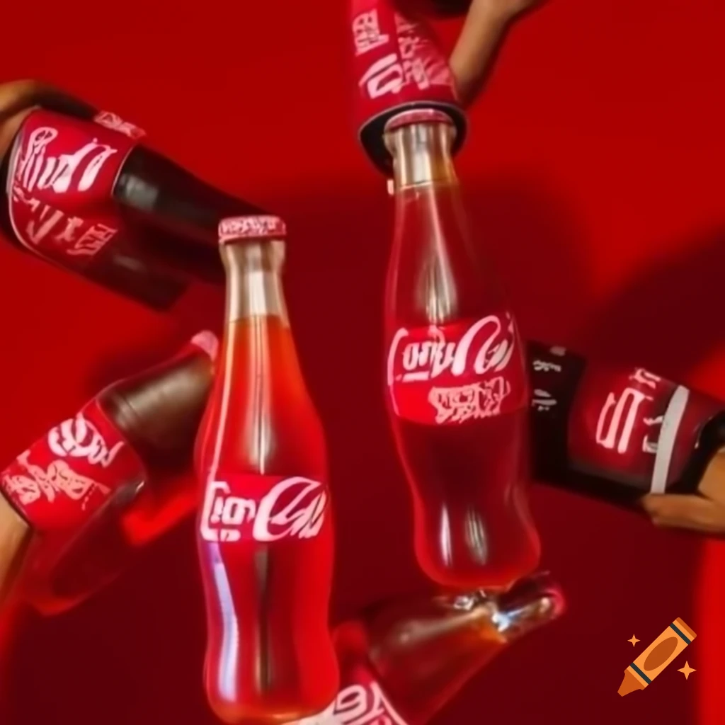 Red color of Coca-Cola bottle representing more than just branding on ...