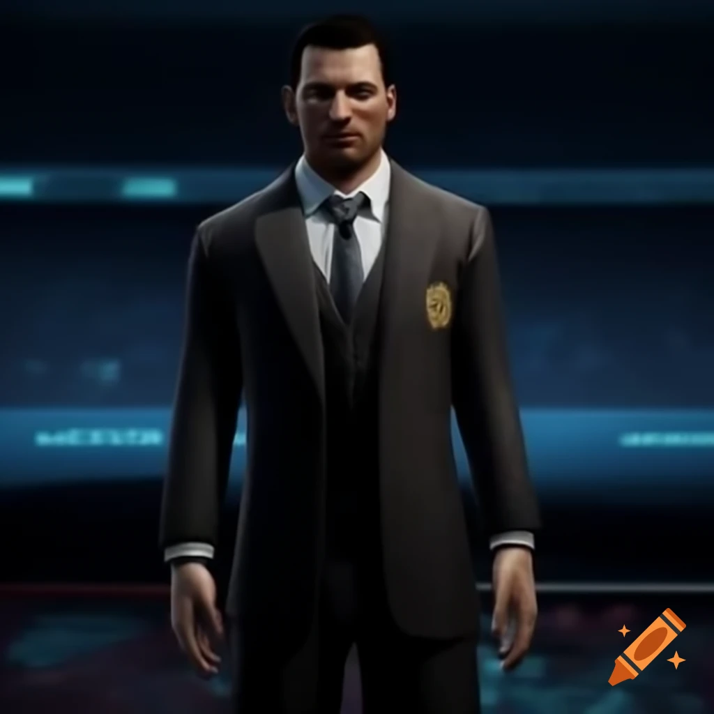 Character inspired by messi as penguin from arkham city on Craiyon