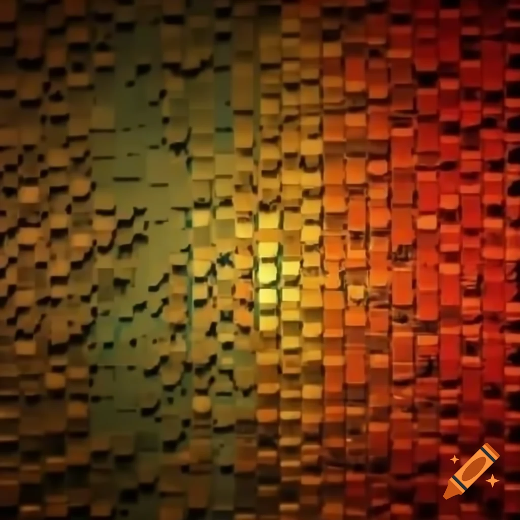 Grain effect backgrounds in retro color theme on Craiyon