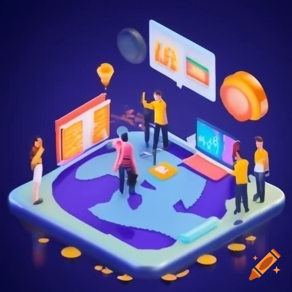 Collaboration images created on Craiyon