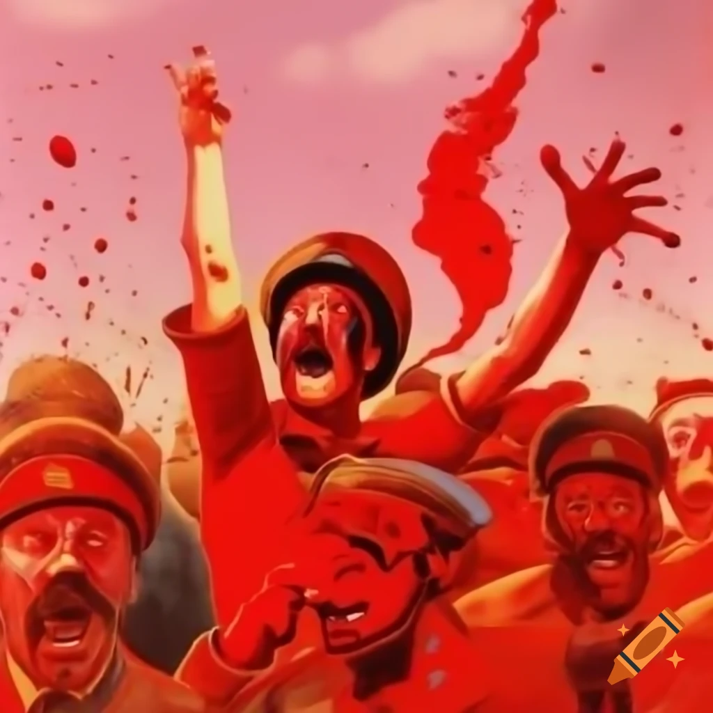 Soviet propaganda poster from the 1960s depicting joy and humor with ...