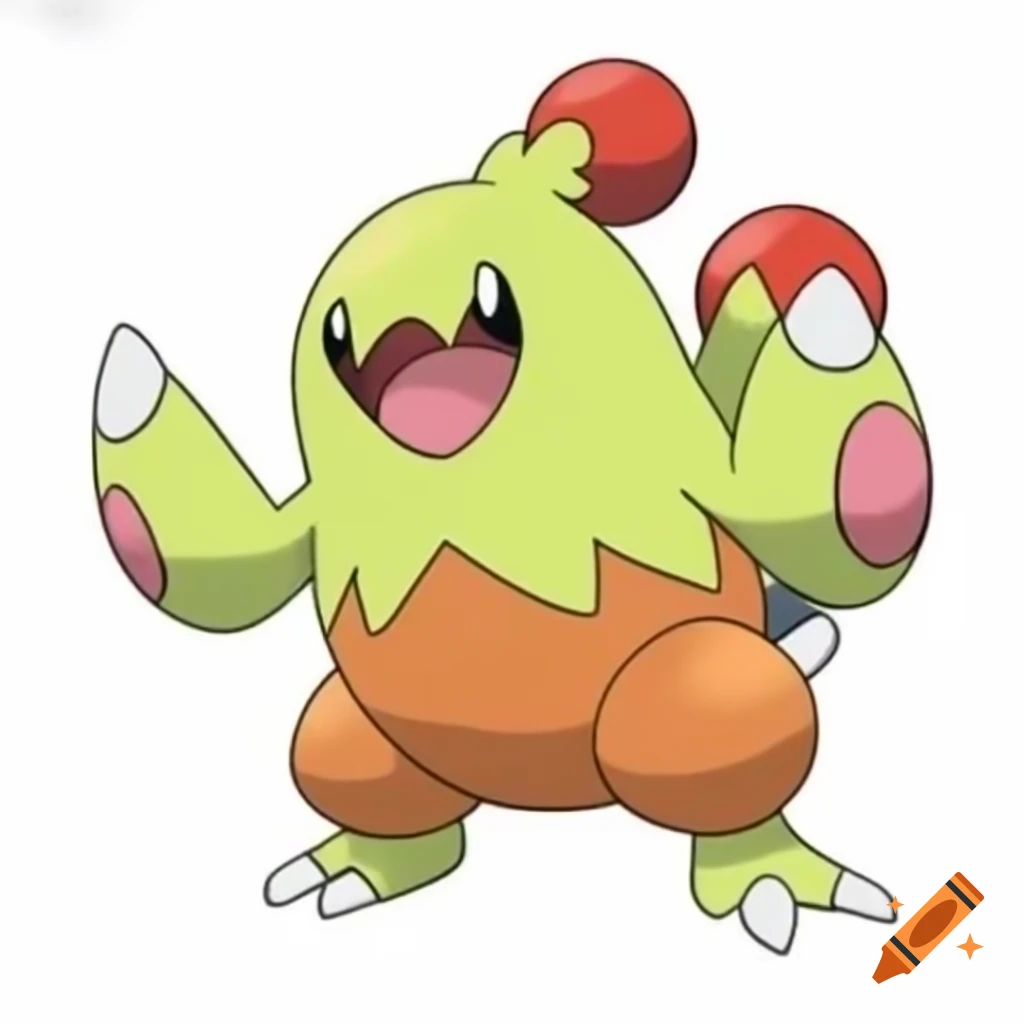 Unique design of an unconventional Pokémon in Pokémon art style on Craiyon