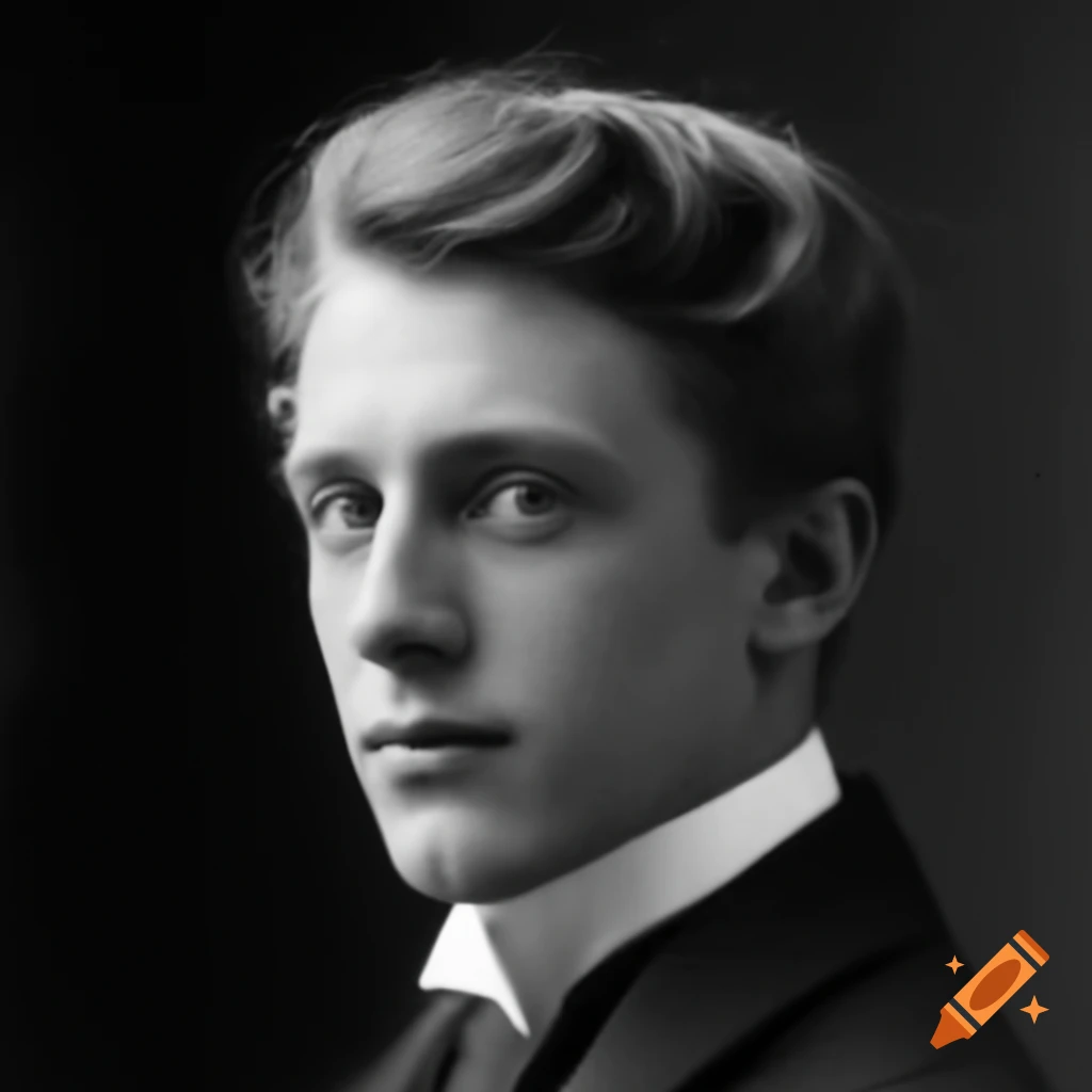 19th-century portrait of young marquis with scars and a blind eye on ...